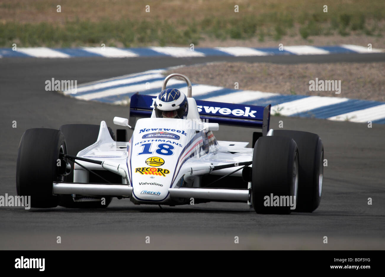 A 1982 March 821 performs at a vintage racing event Stock Photo - Alamy