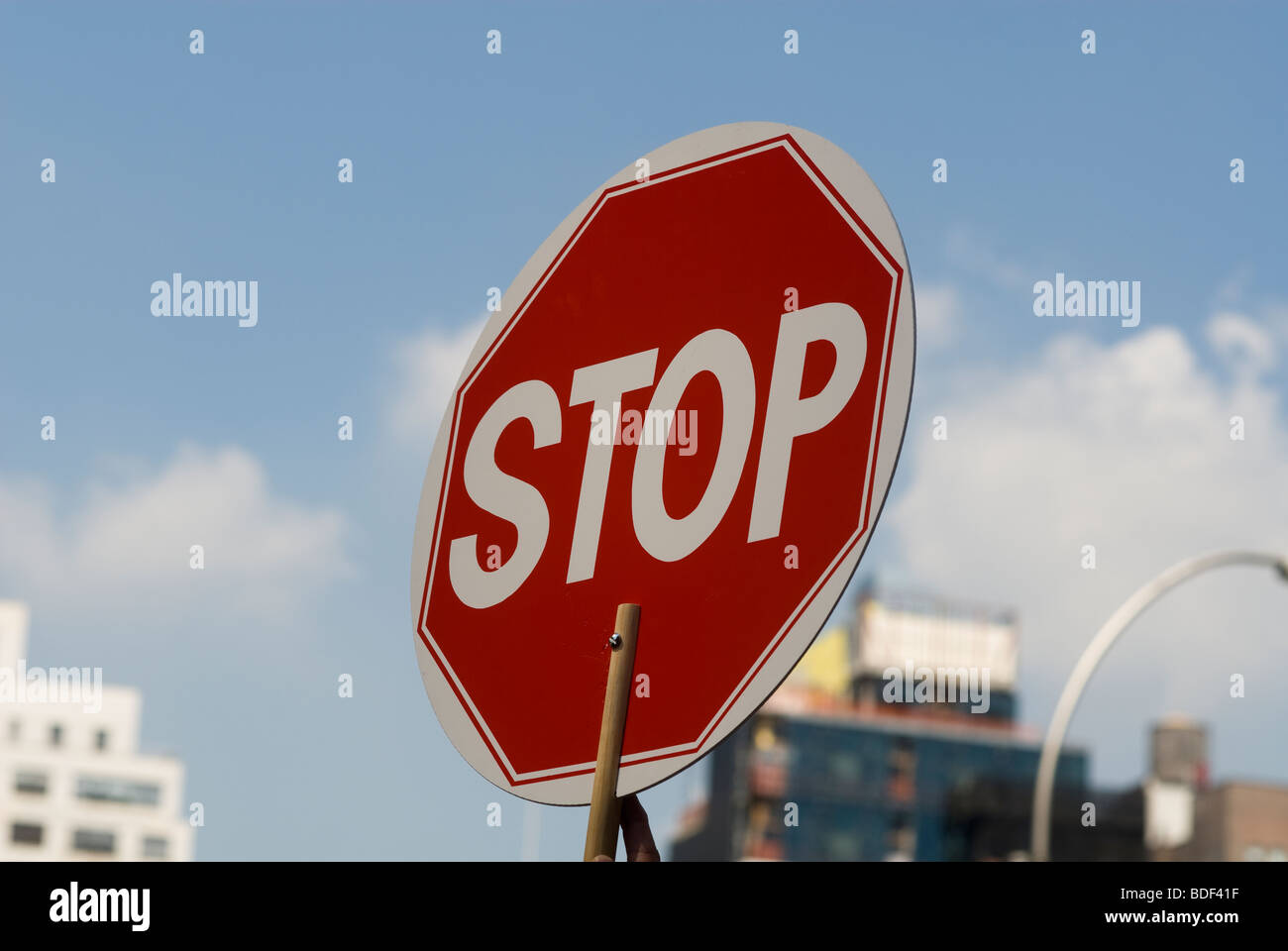 Stop sign barrier hi-res stock photography and images - Alamy