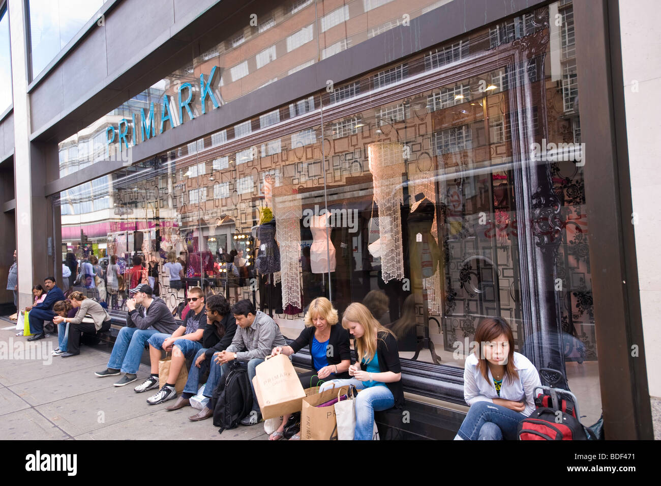 Primark department store, Oxford Street, London, United Kingdom Stock ...