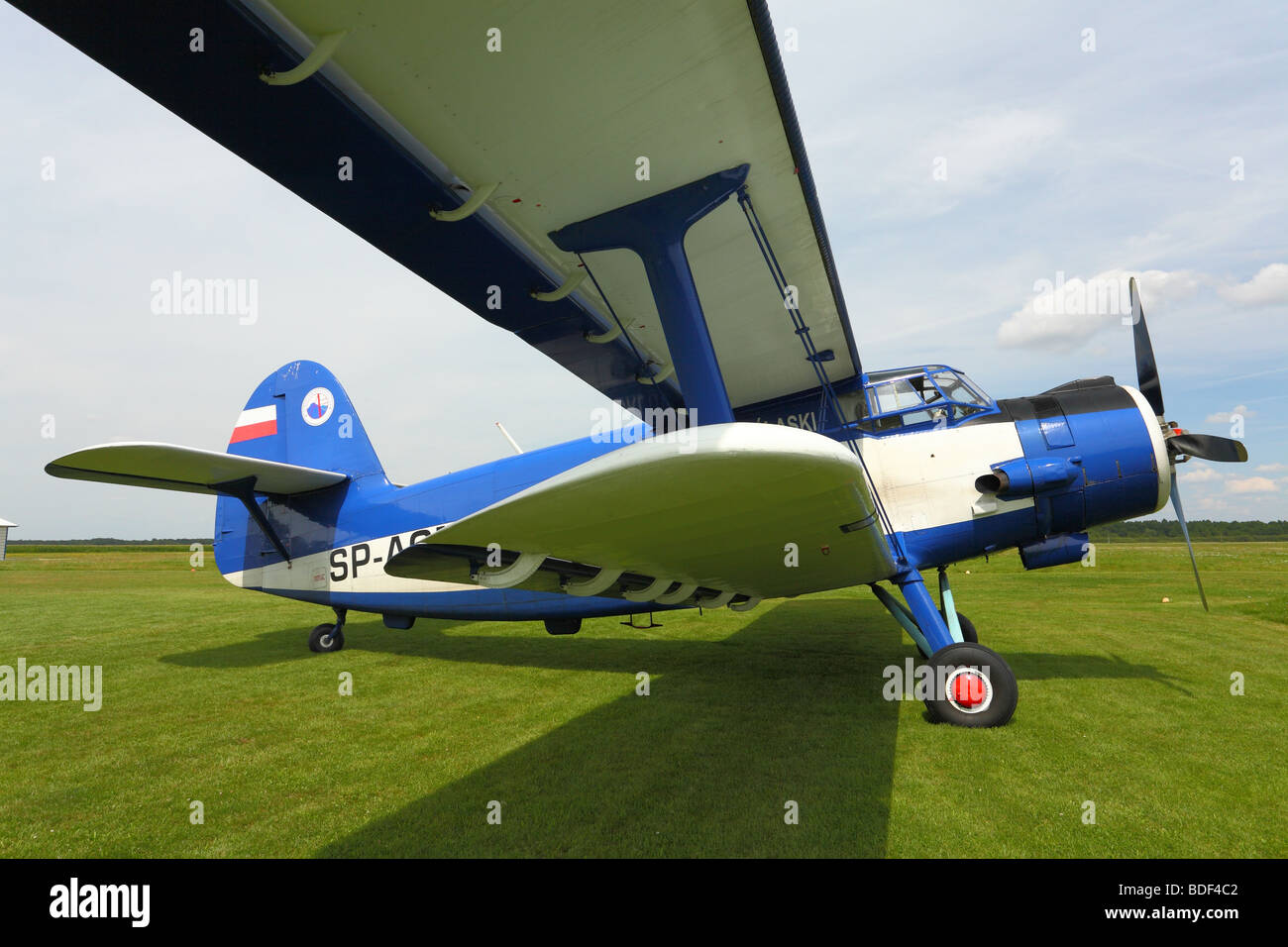 Antonov AN 2 biplane russian aircraft Stock Photo - Alamy