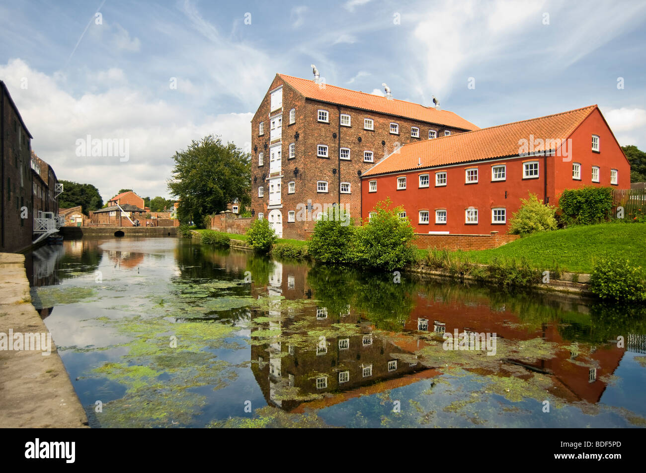 River head in Driffield East Riding of Yorkshire Stock Photo - Alamy