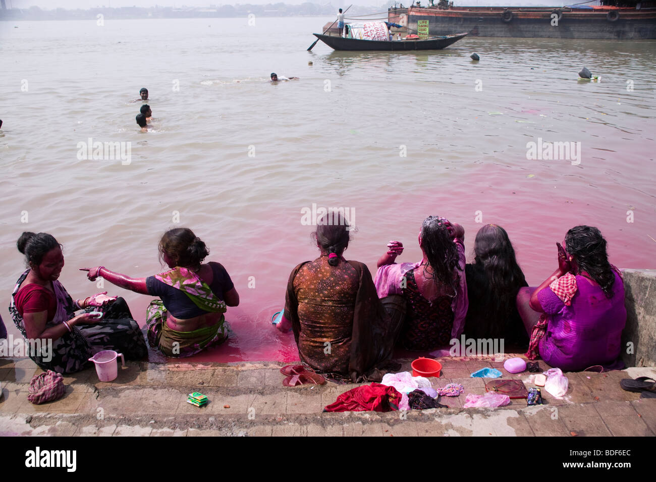 Festival river calcutta kolkata india hi-res stock photography and ...