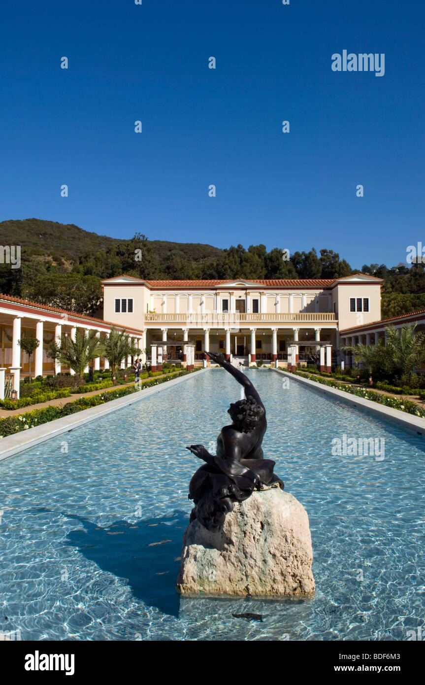 The Getty Villa in Malibu Stock Photo - Alamy