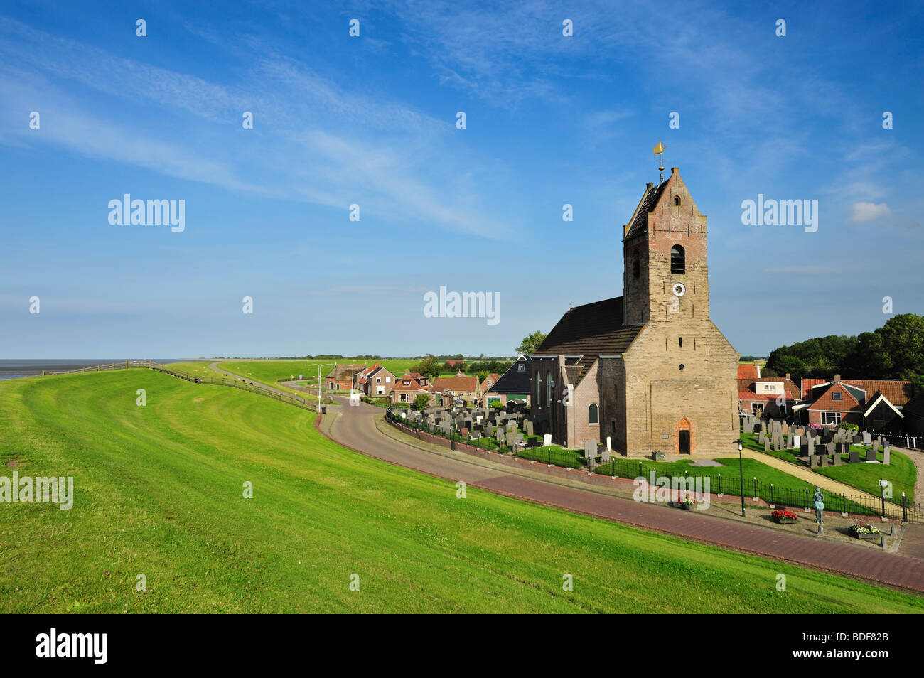 Small church in a little village called Wierum, Friesland The ...