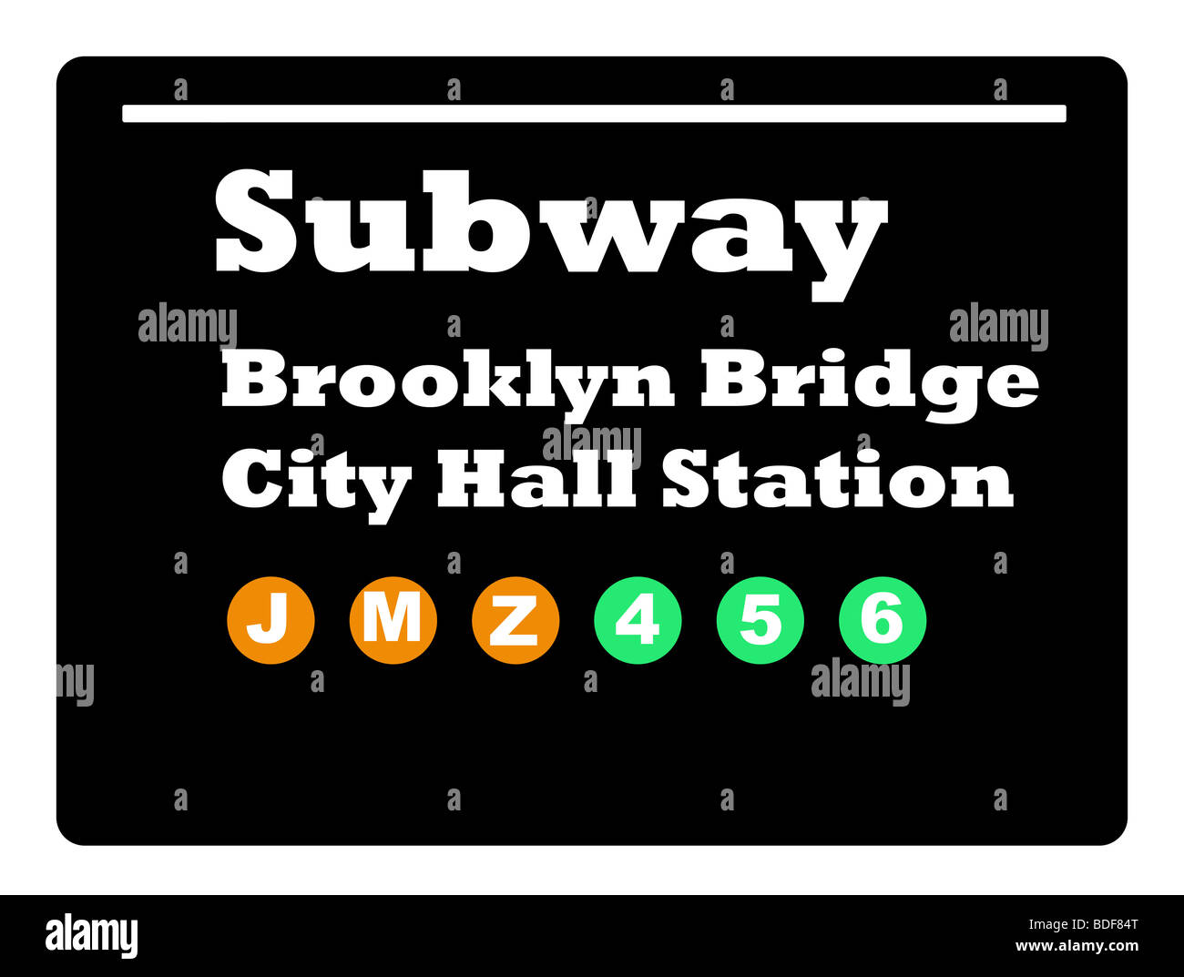 Brooklyn bridge city hall station hi-res stock photography and images ...