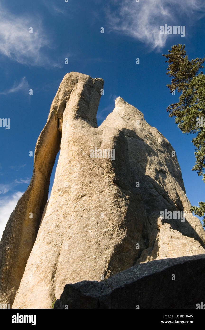 The Needles Eye formation on the Needles Highway in the Black Hills of ...