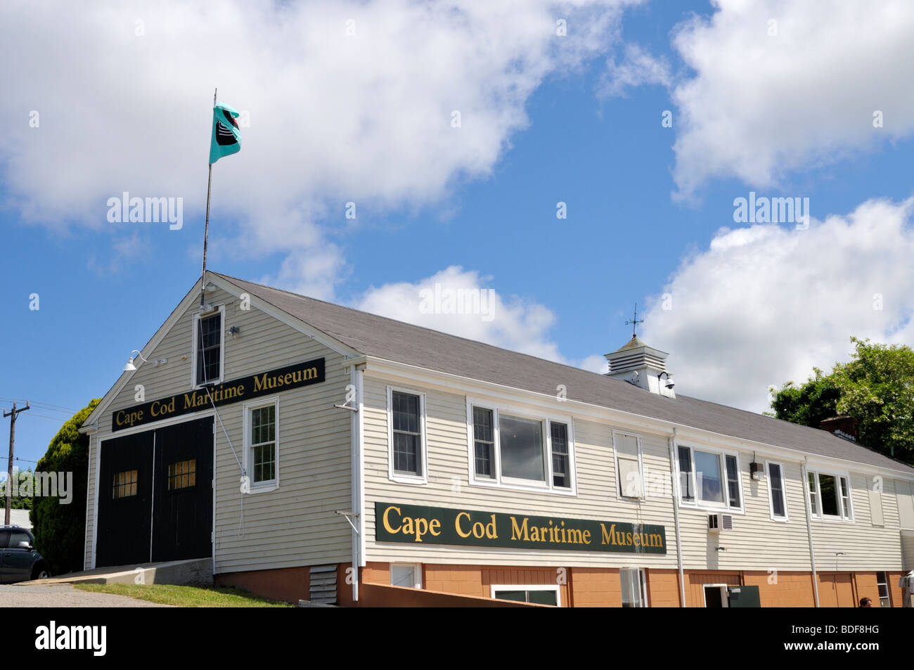 Cape Cod Maritime Museum on Hyannis Harbor Cape Cod Stock Photo - Alamy