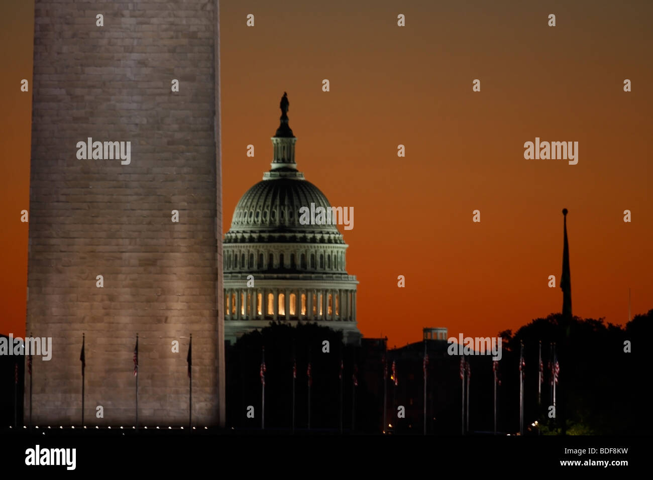 Washington monument and capitol hi-res stock photography and images - Alamy