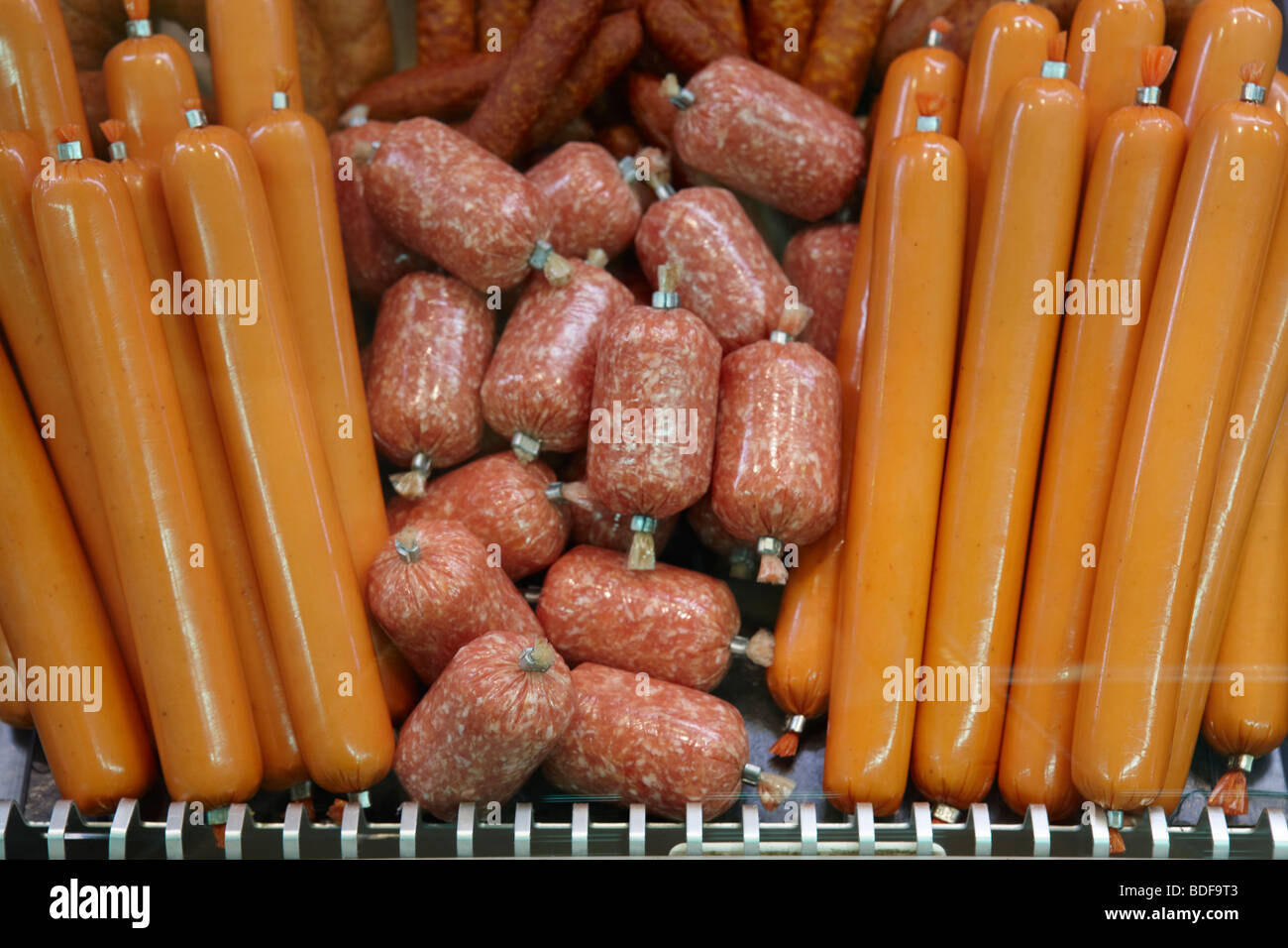 Sausages, Meat, Butchery Stock Photo - Alamy