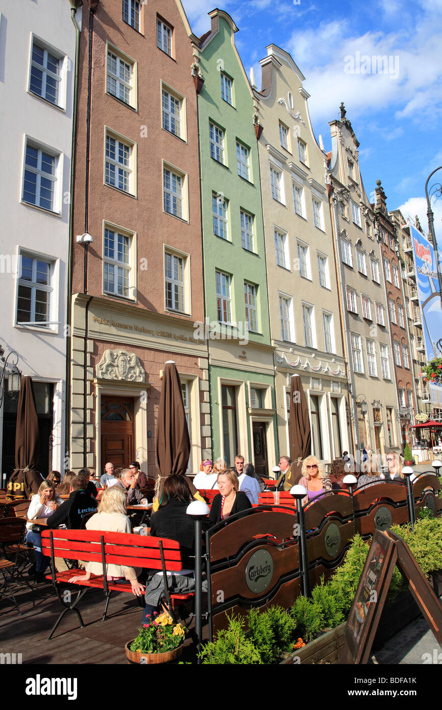Gdansk people sitting hi-res stock photography and images - Alamy