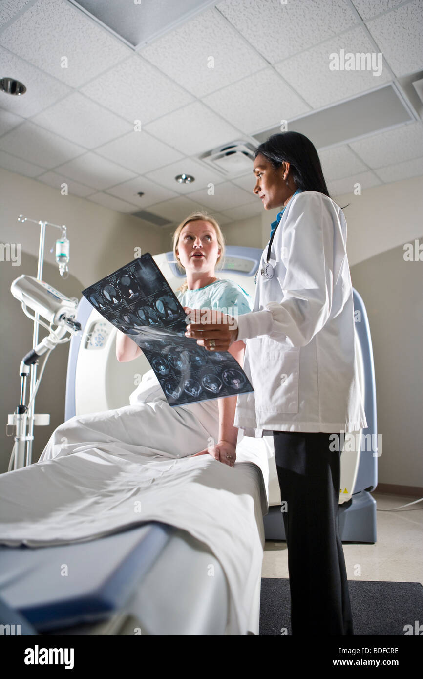 Doctor Reviewing Ct Scan Results High Resolution Stock Photography and ...