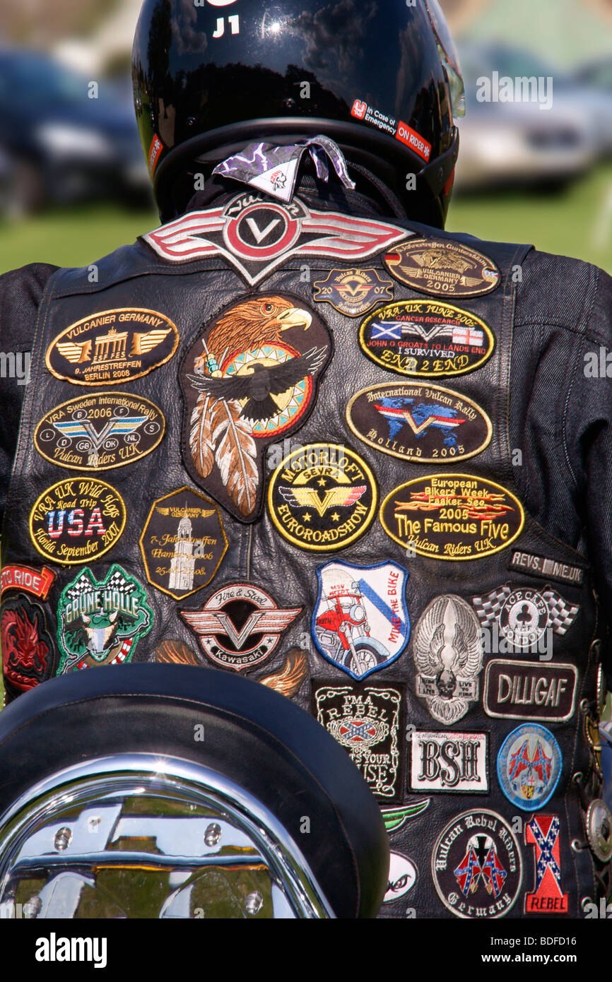 Biker badges hi-res stock photography and images - Alamy