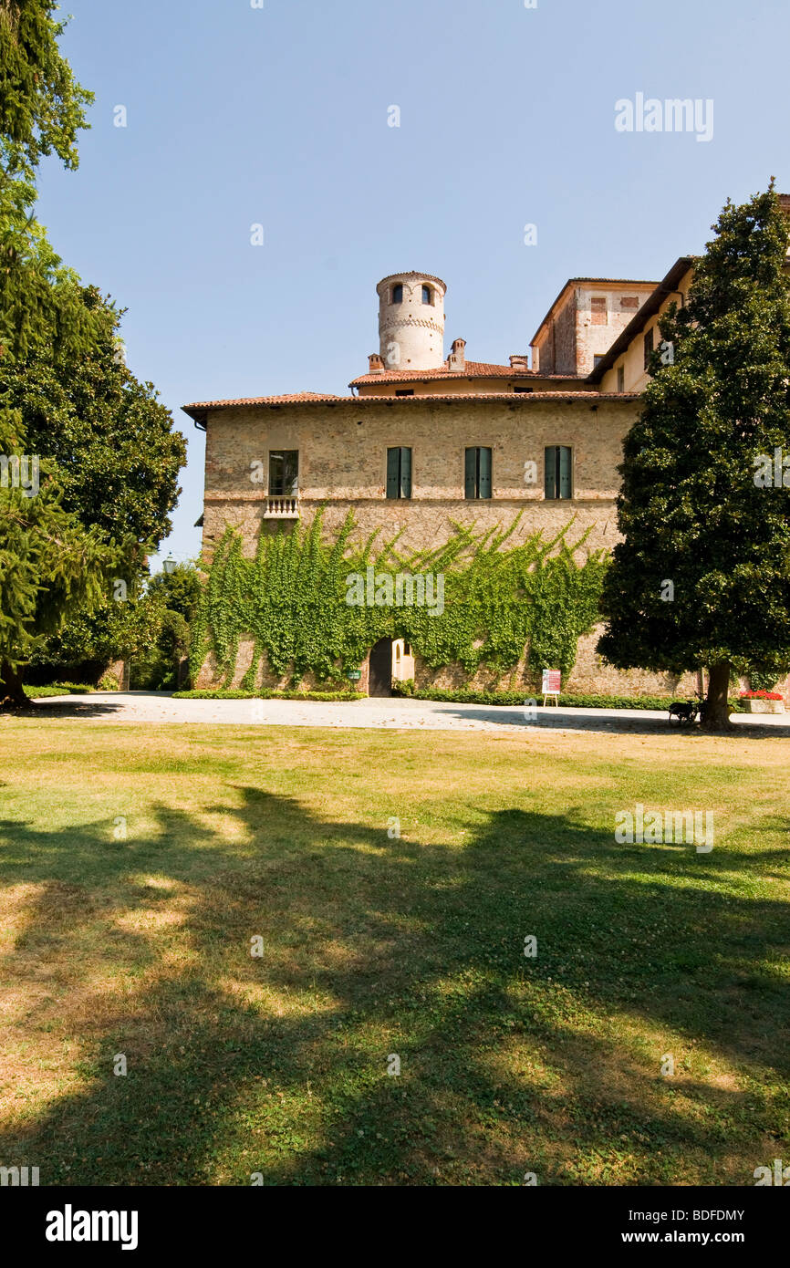 Castle of Manta, Manta, Province of Cuneo, Italy Stock Photo - Alamy