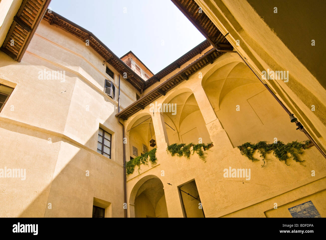 Manta castle italy hi-res stock photography and images - Alamy