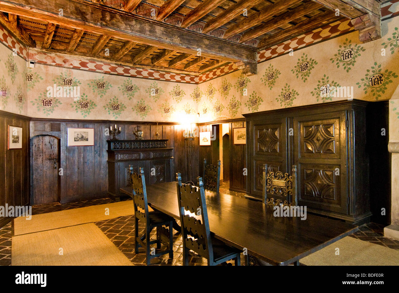 Castle of Manta, Manta, Province of Cuneo, Italy Stock Photo - Alamy