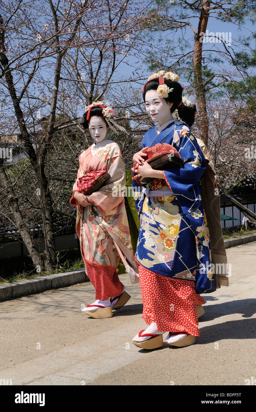Geisha in training photos hi-res stock photography and images - Alamy
