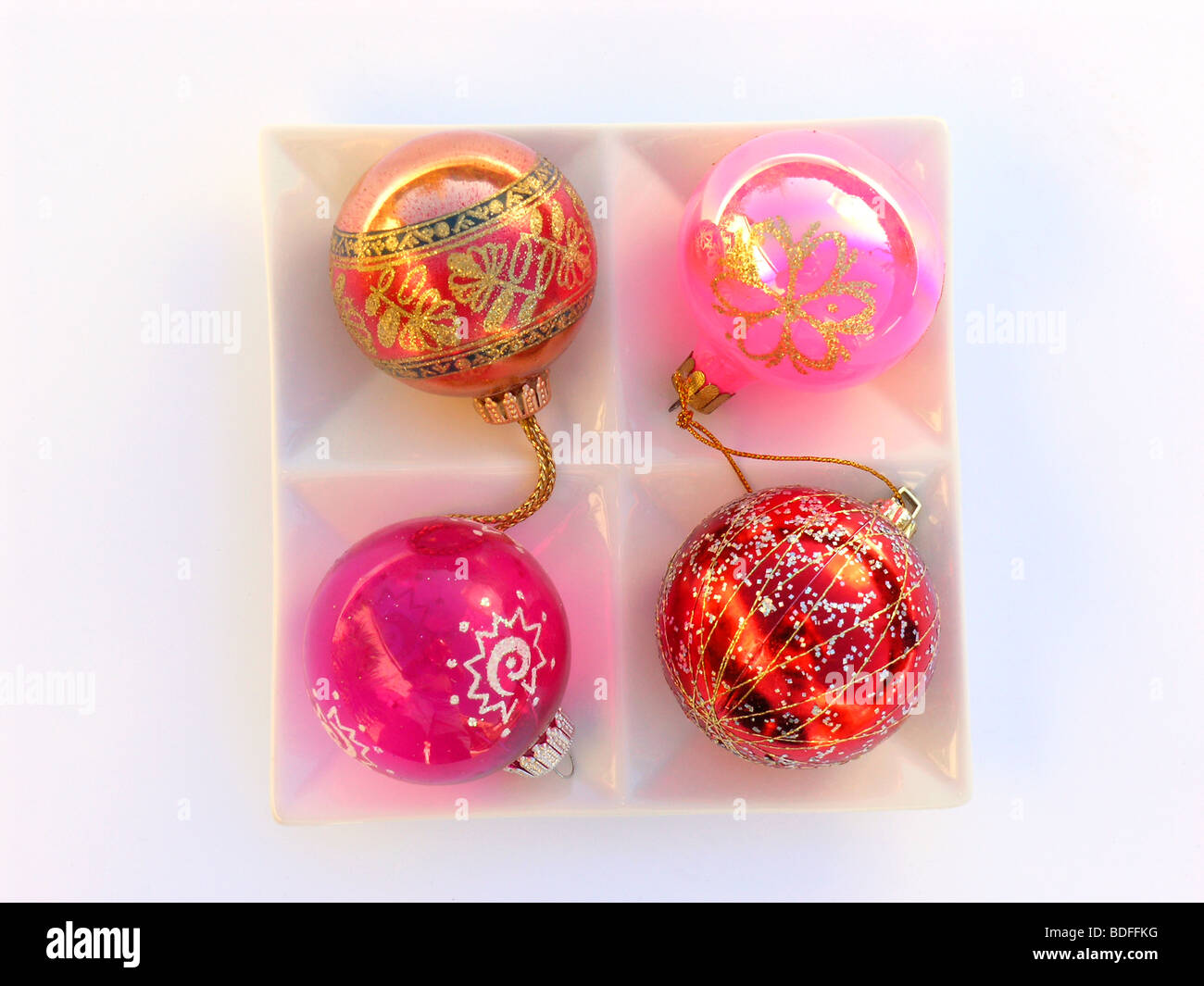 Group christmas baubles cut out hi-res stock photography and images - Alamy