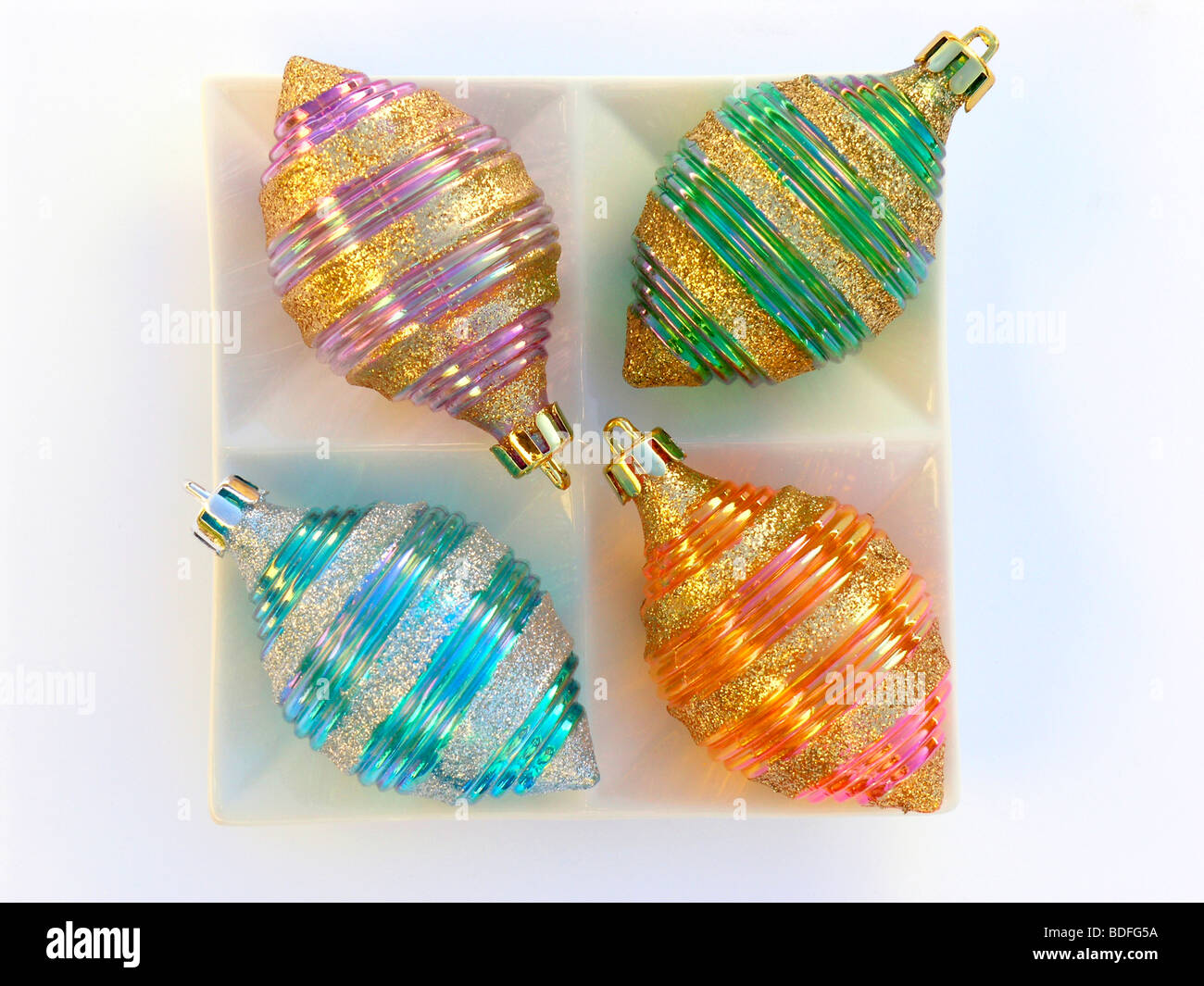 Group christmas baubles cut out hi-res stock photography and images - Alamy