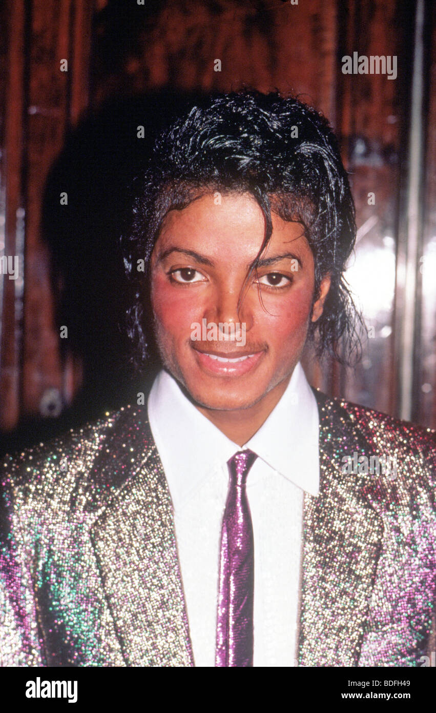 MICHAEL JACKSON - US singer in May 1984. Photo Jeffrey Mayer Stock ...