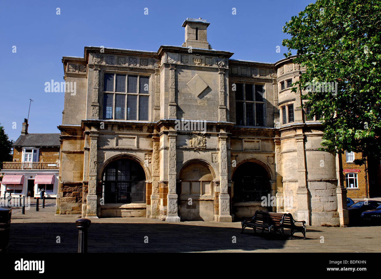 The Market House, Rothwell, Northamptonshire, England, UK Stock Photo ...