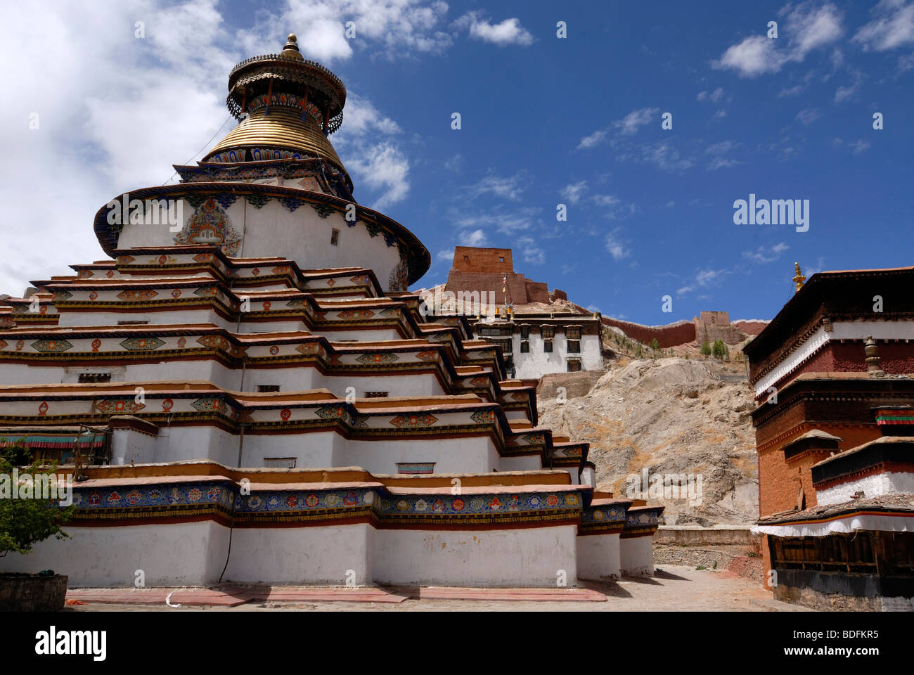 Gyantse Kumbum, walk-in mandala, and Pelkor Choede Monastery, Gyantse ...