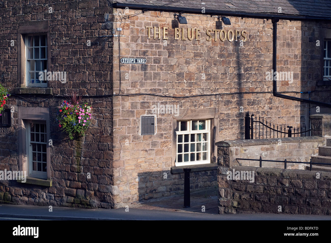 "Stoops Yard" sign in Dronfield Derbyshire, England,"Great Britain ...