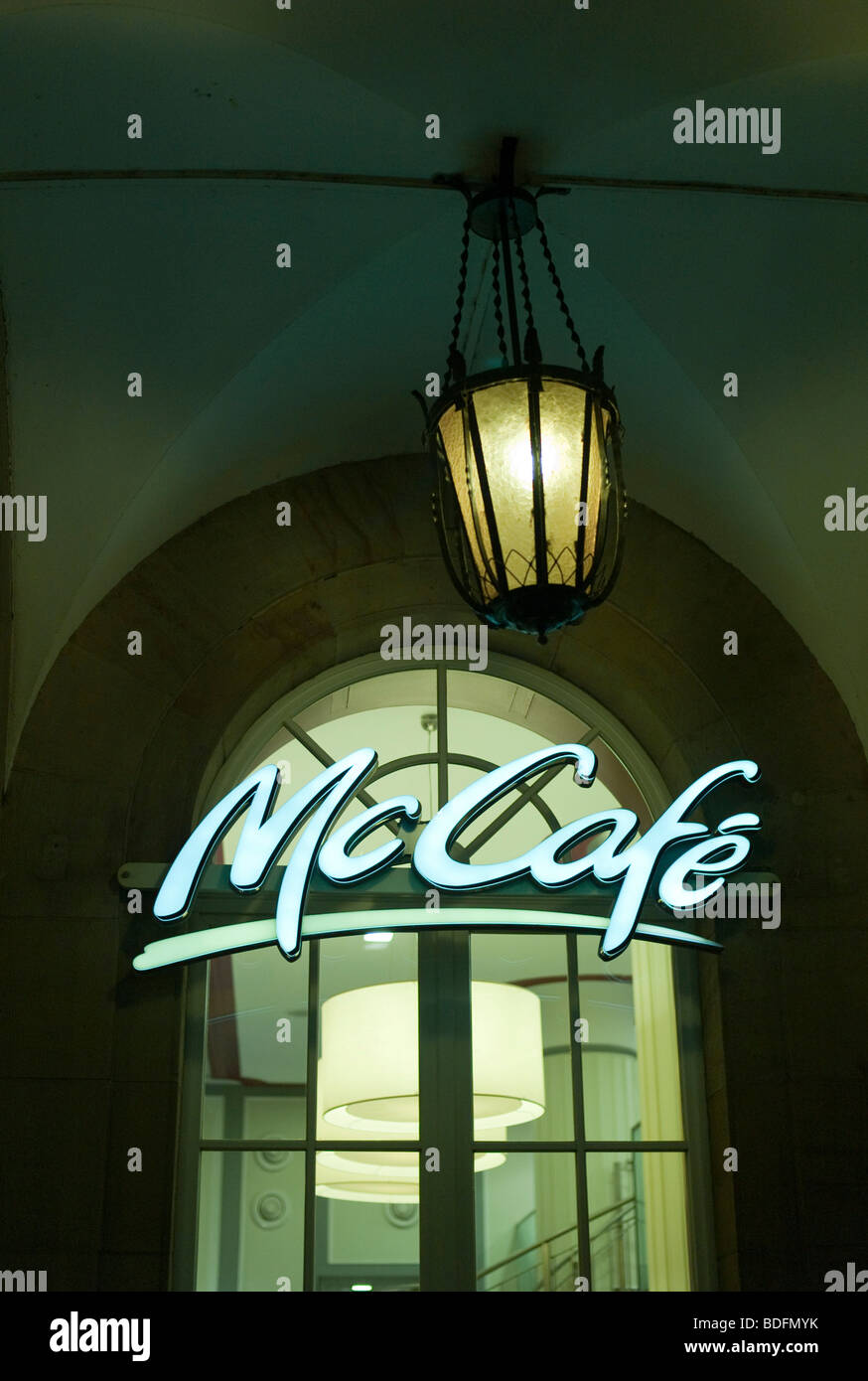 Mcdonald mccafe hi-res stock photography and images - Alamy
