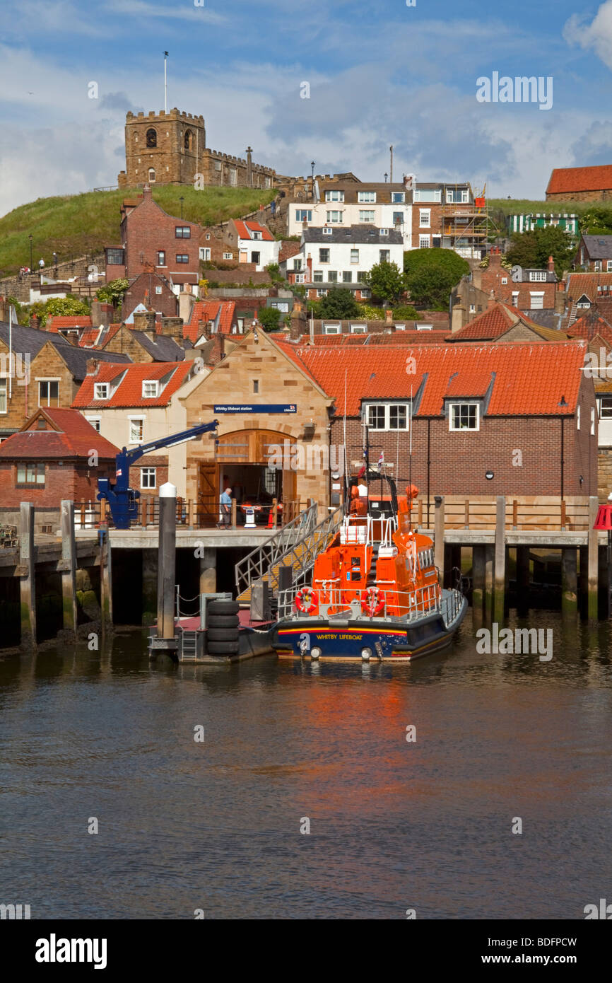 The whitby lifeboat Stock Photo - Alamy