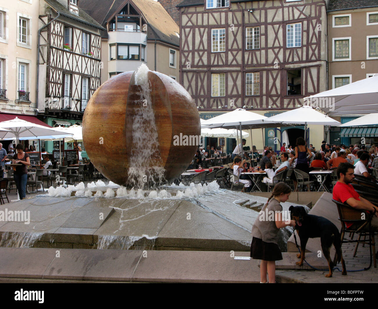 Chalon sur Saone France city village town view Stock Photo - Alamy