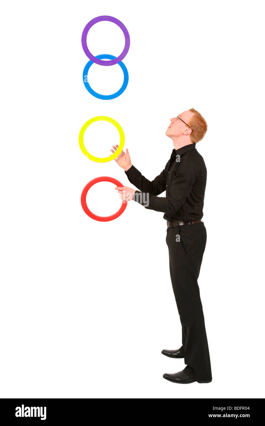 Juggling 1 Cut Out Stock Images & Pictures - Alamy