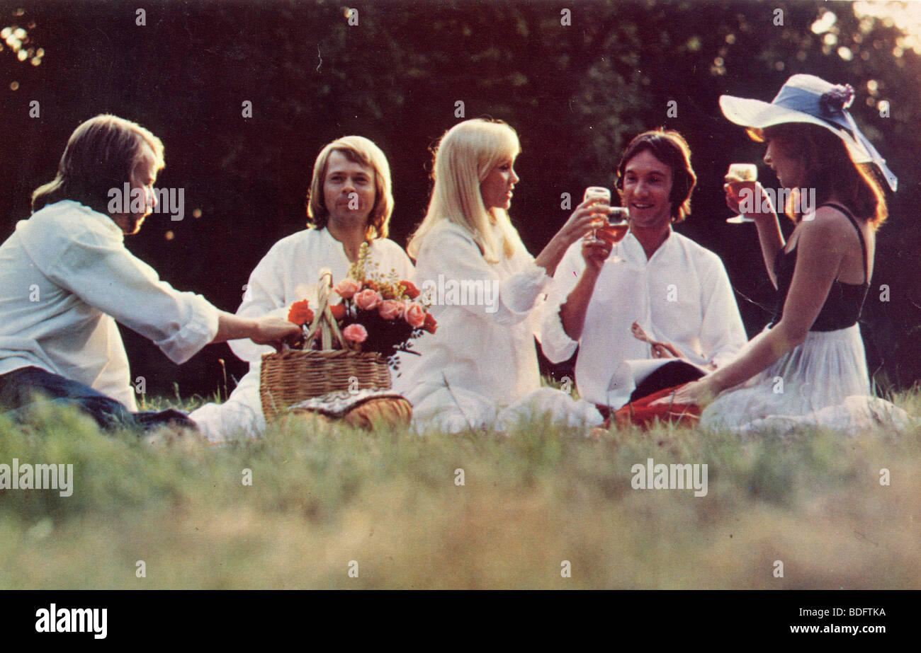 ABBA THE MOVIE - 1977 Polar Music International film Stock Photo - Alamy