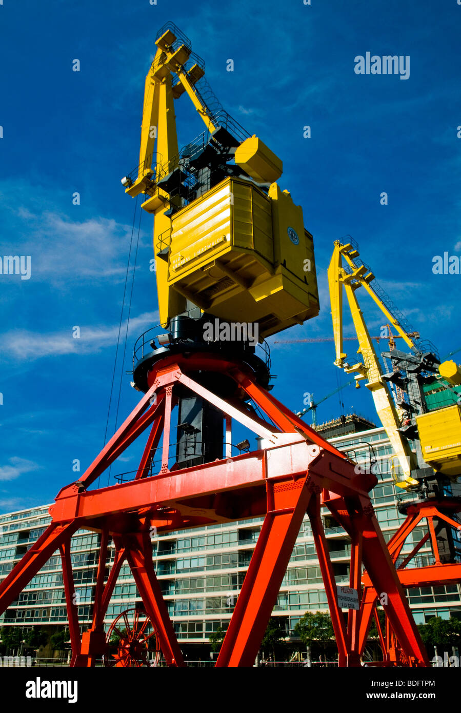 Colorful crane hi-res stock photography and images - Alamy