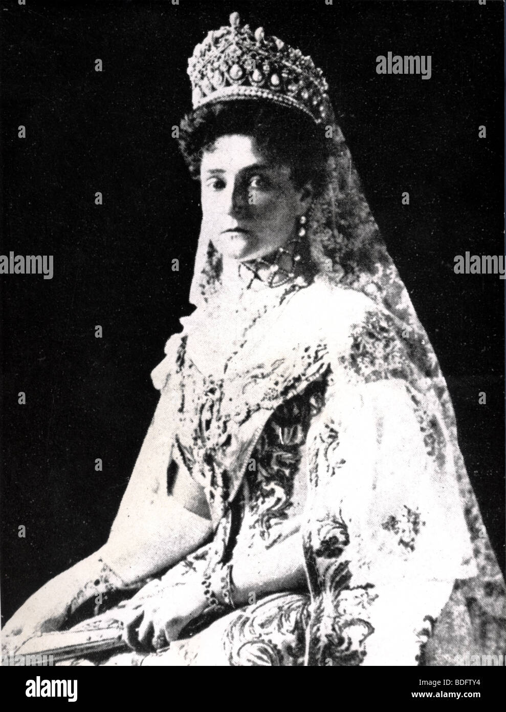ALEXANDRA FEODOROVNA - Alix of Hesse (1872-1918) wife of Nicholas II ...