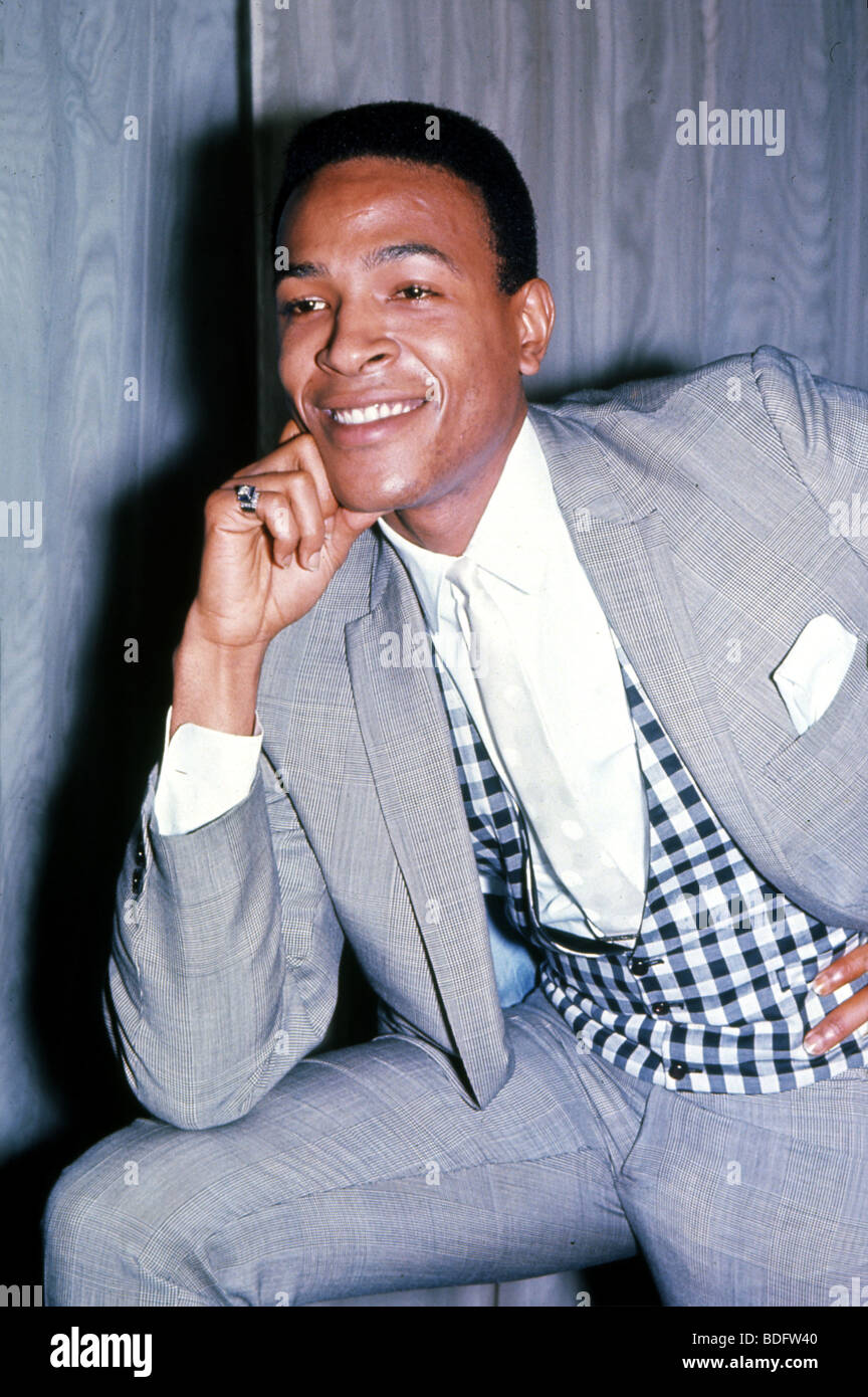 MARVIN GAYE (1939-1984) US singer in November 1964. Photo: Tony Gale ...