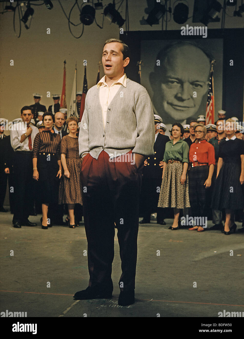PERRY COMO - US singer about 1960 Stock Photo - Alamy