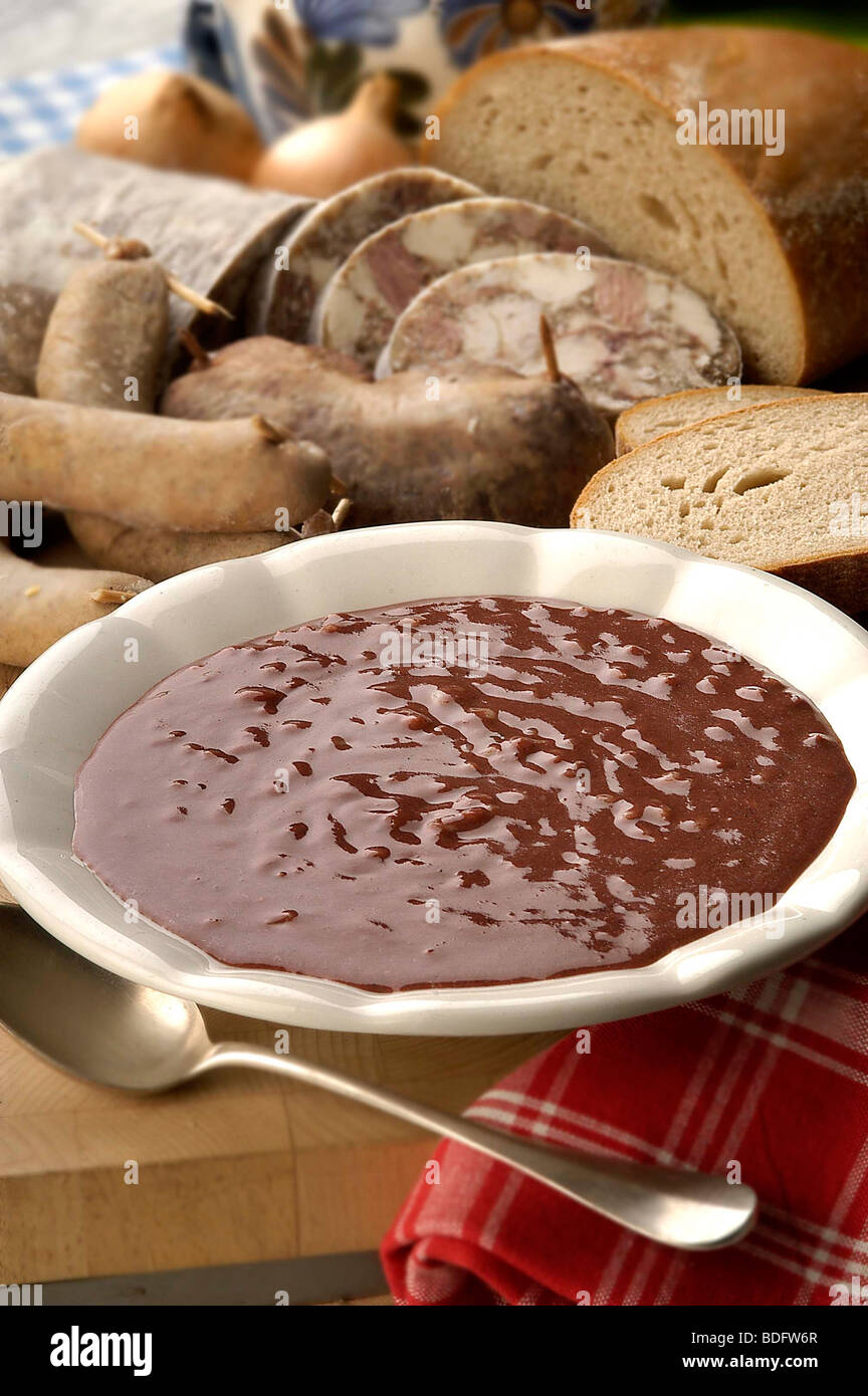 Pig Blood Soup High Resolution Stock Photography and Images - Alamy