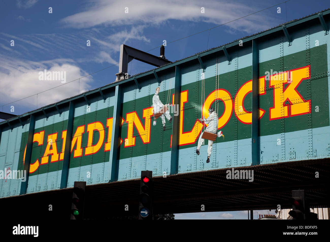 Camden Lock sign Stock Photo - Alamy