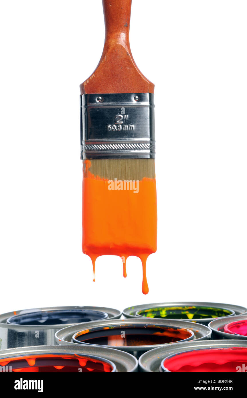 Dripping Paint Cans High Resolution Stock Photography and Images - Alamy