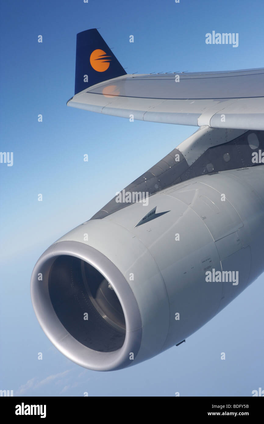 Jet Airways Livery and signage on plane wingtip Stock Photo - Alamy