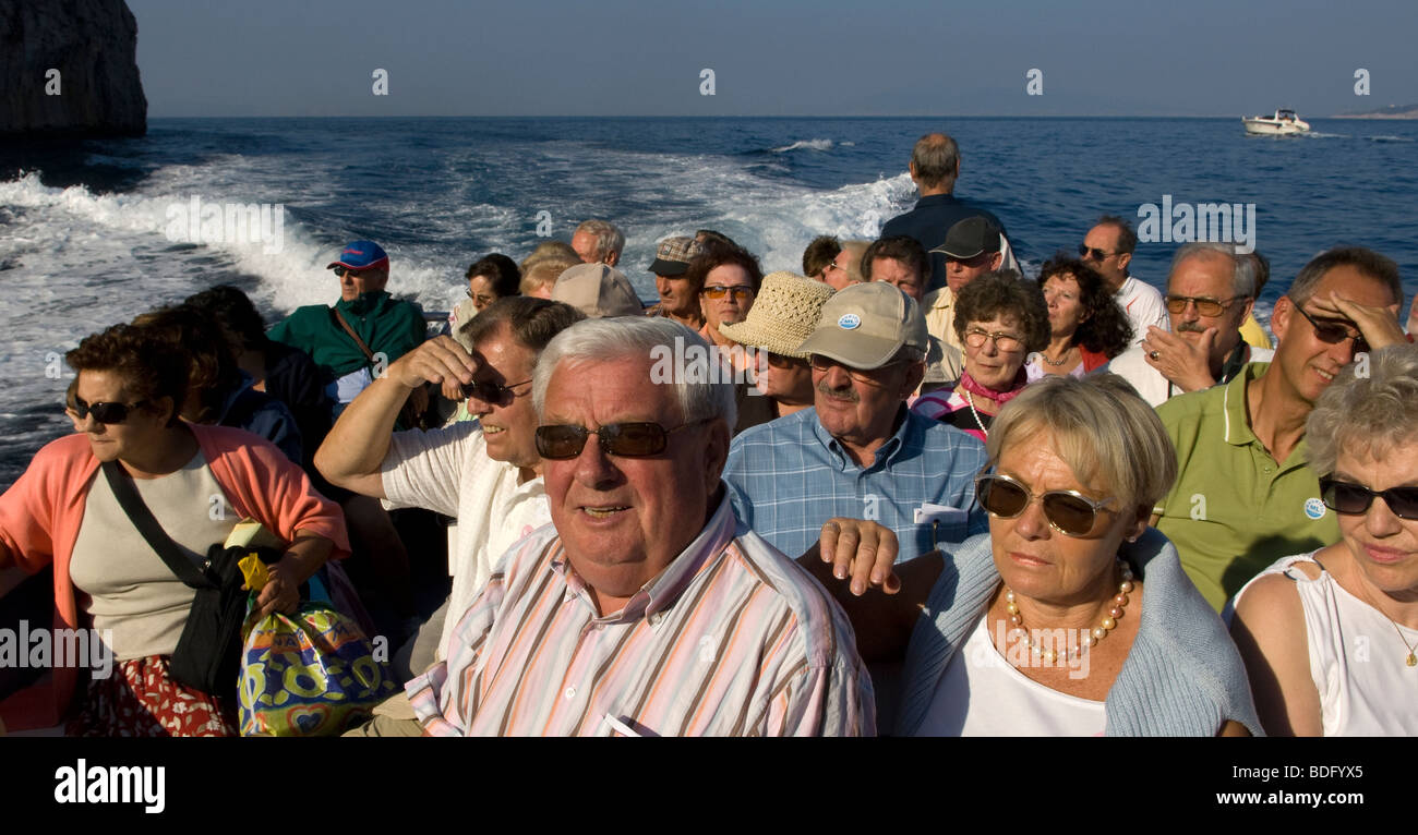Guided tour capri hi-res stock photography and images - Alamy