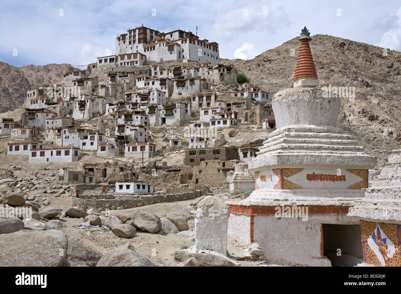 Chemrey monastery. Ladakh. India Stock Photo - Alamy