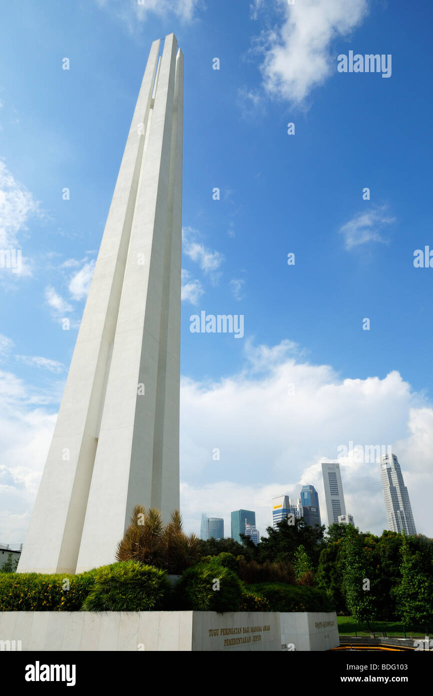 The Civilian War Memorial Park, SIngapore SIN Stock Photo - Alamy