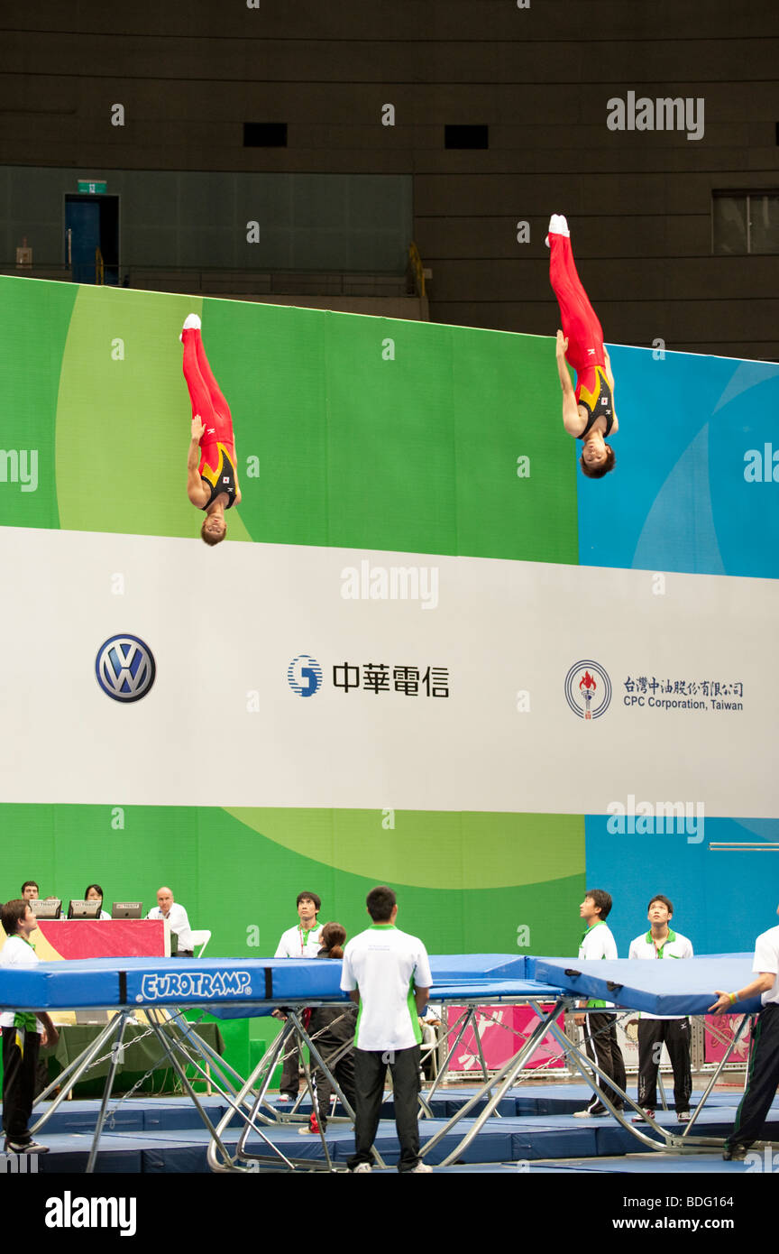 Men competing gymnastic hi-res stock photography and images - Alamy