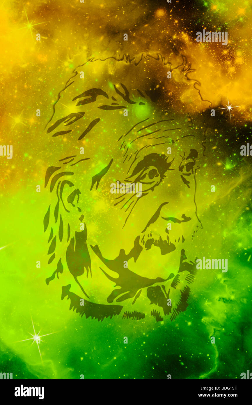 Albert Einstein, science concept image Stock Photo - Alamy