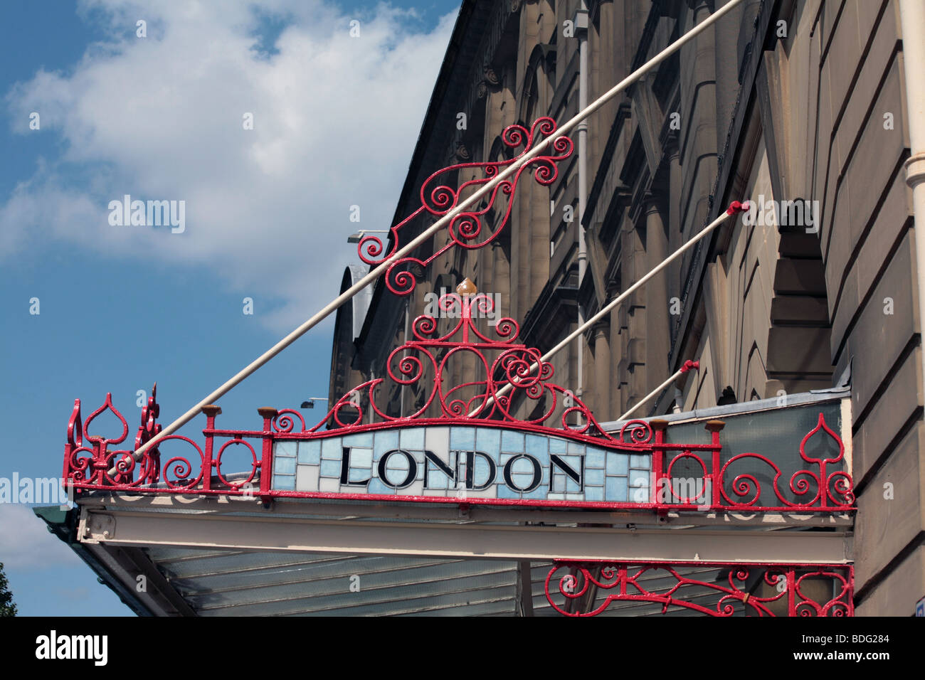 Manchester victoria sign hi-res stock photography and images - Alamy
