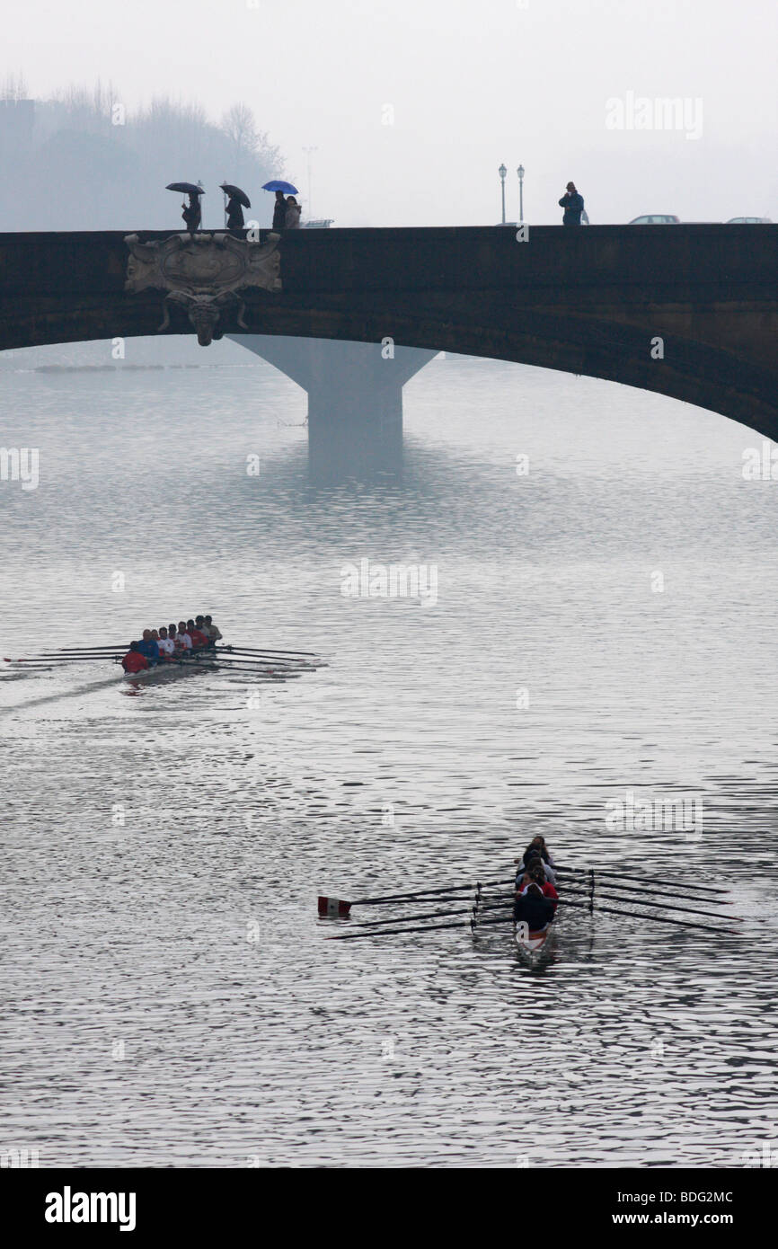Florence rowing hi-res stock photography and images - Alamy