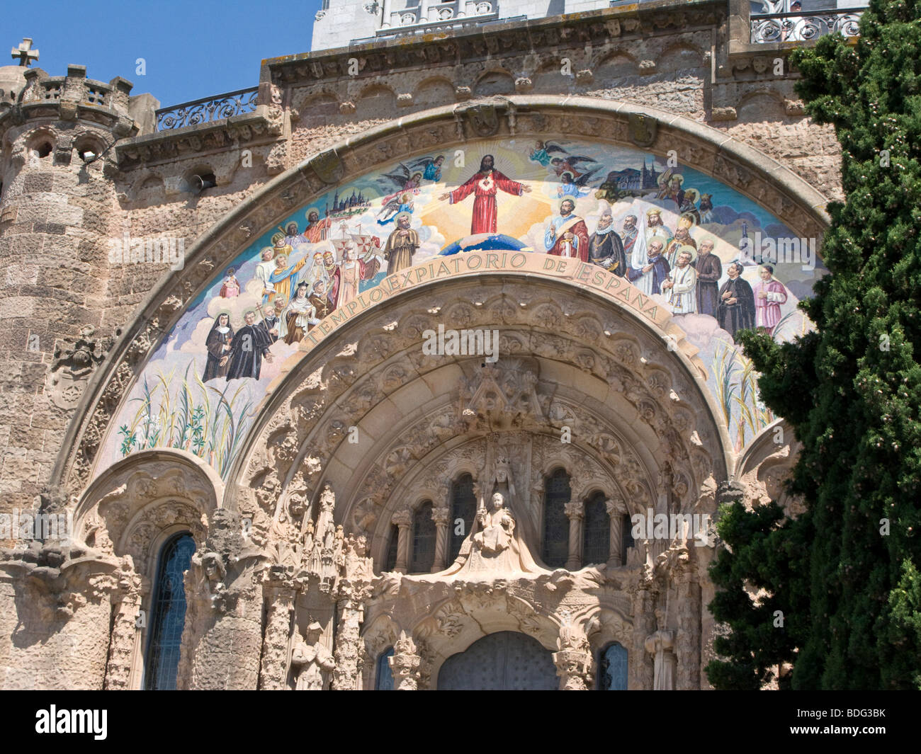 Sagrat cor church hi-res stock photography and images - Alamy