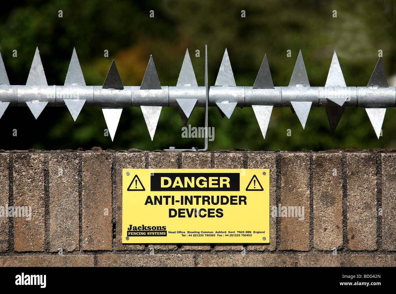 Pic by Mark Passmore. 20/08/2009. Generic image of Anti- Intruder ...