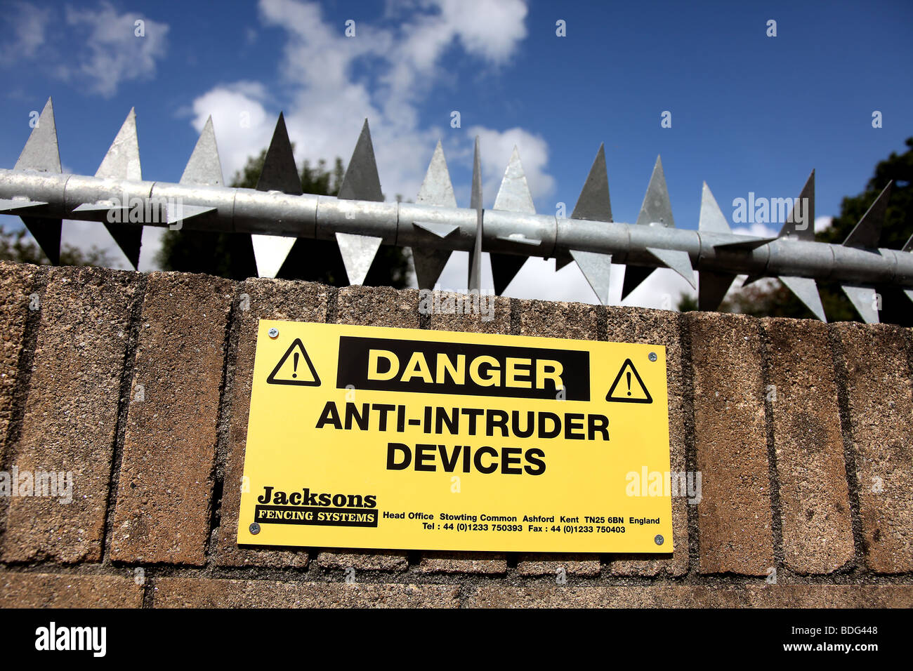 Pic by Mark Passmore. 20/08/2009. Generic image of Anti- Intruder ...