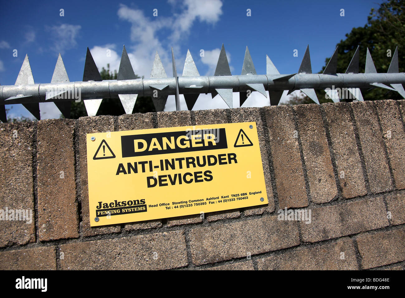 Pic by Mark Passmore. 20/08/2009. Generic image of Anti- Intruder ...